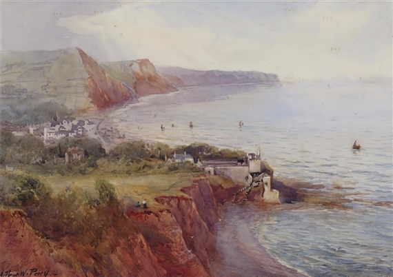 Arthur W. Perry | Views of Sidmouth, Devon | MutualArt