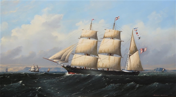 Michael Matthews | Sea Queen off the coast | MutualArt