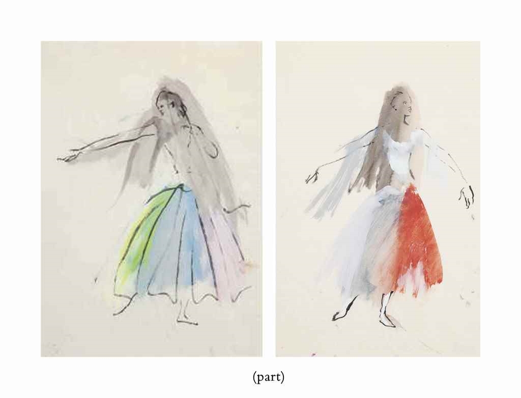 Christian Bérard | Mannequin portant une robe Schiaparelli | MutualArt