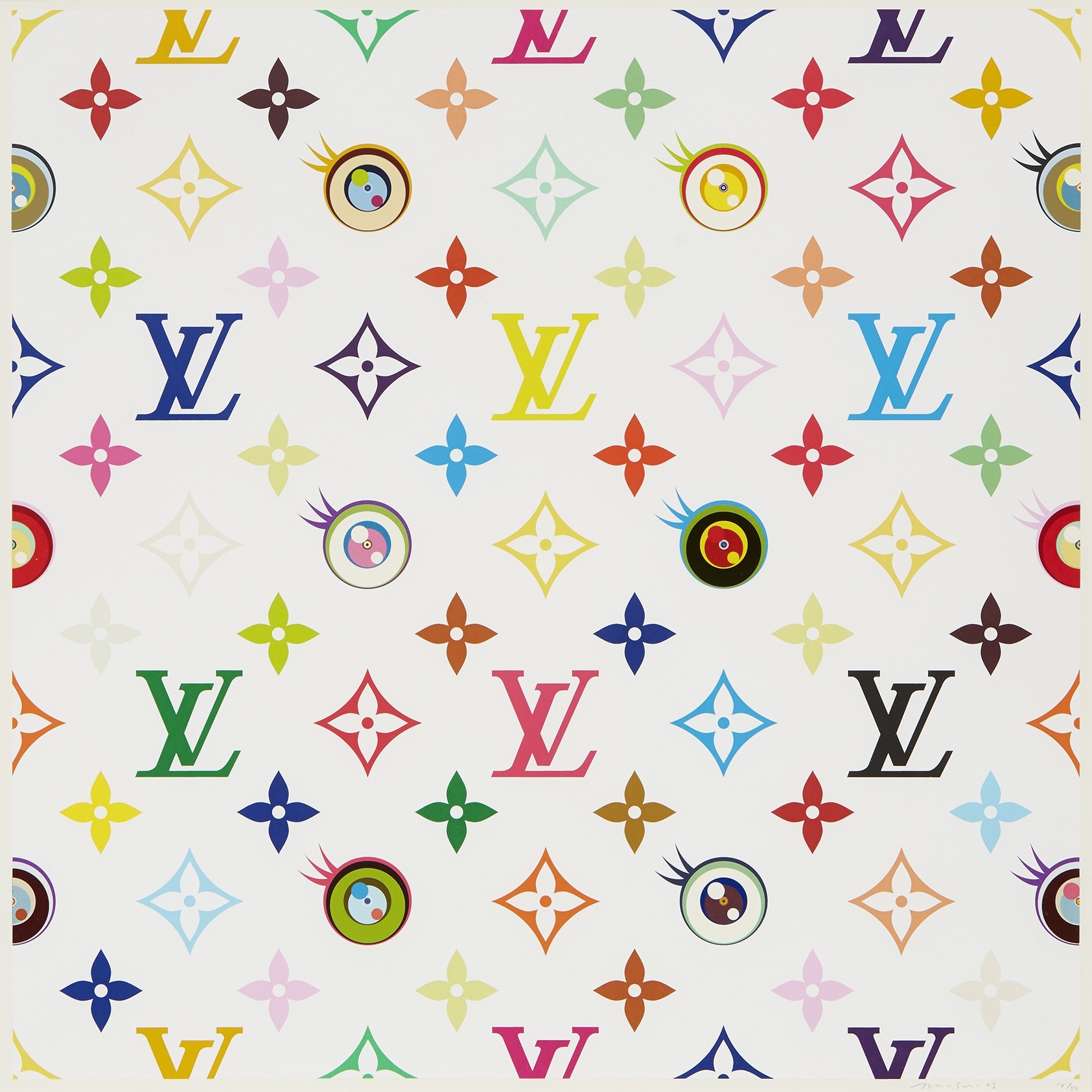 Louis Vuitton Takashi Murakami Wallpaper