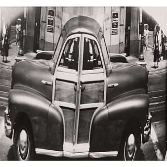 Arthur Fellig | Car distortion (1950s) | MutualArt