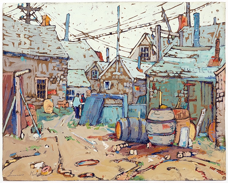 Irma René Koen | Fish Houses | MutualArt