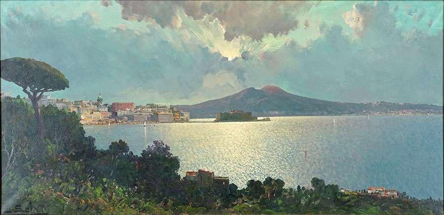 Ensel Salvi | View of Naples | MutualArt