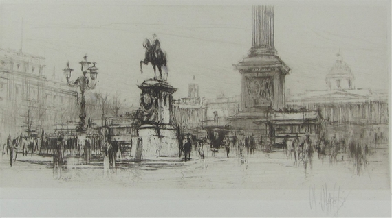 William Walcot | Trafalgar Square London | MutualArt