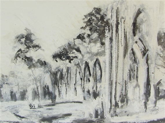 David Baumforth | St Mary's Abbey York | MutualArt