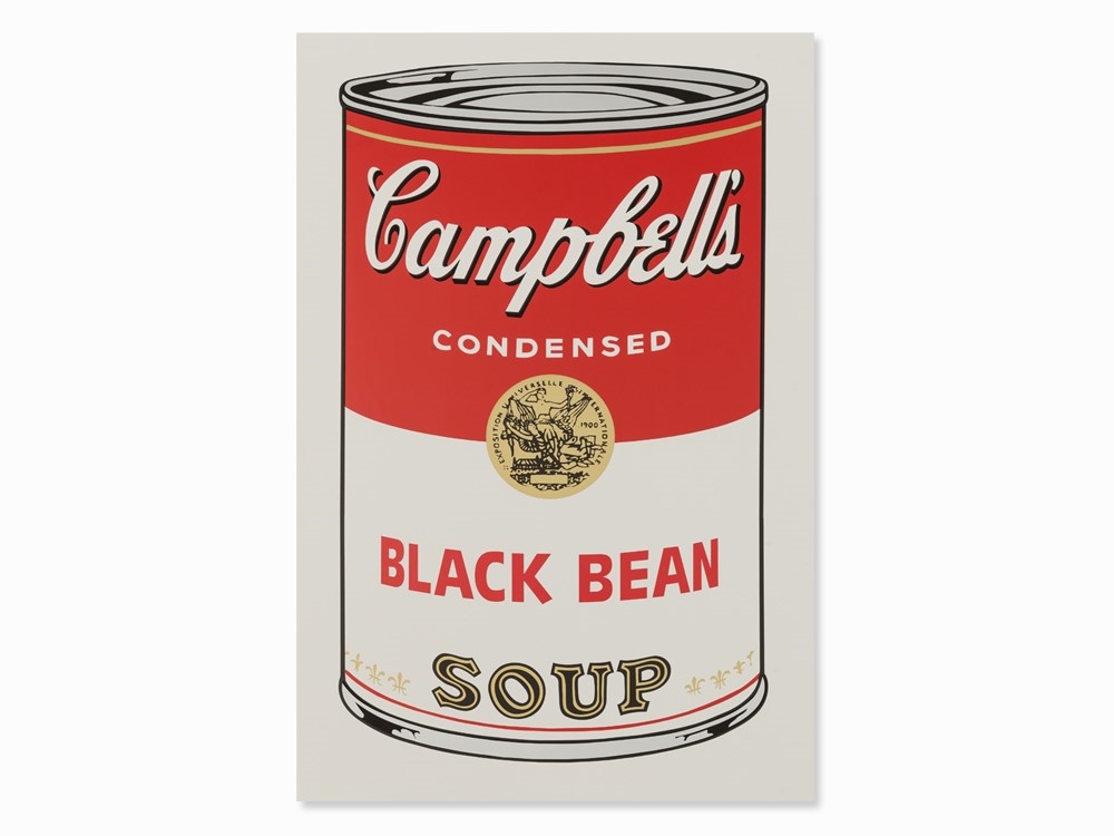 Andy Warhol | Campbell’s Black Bean Soup (1968) | MutualArt
