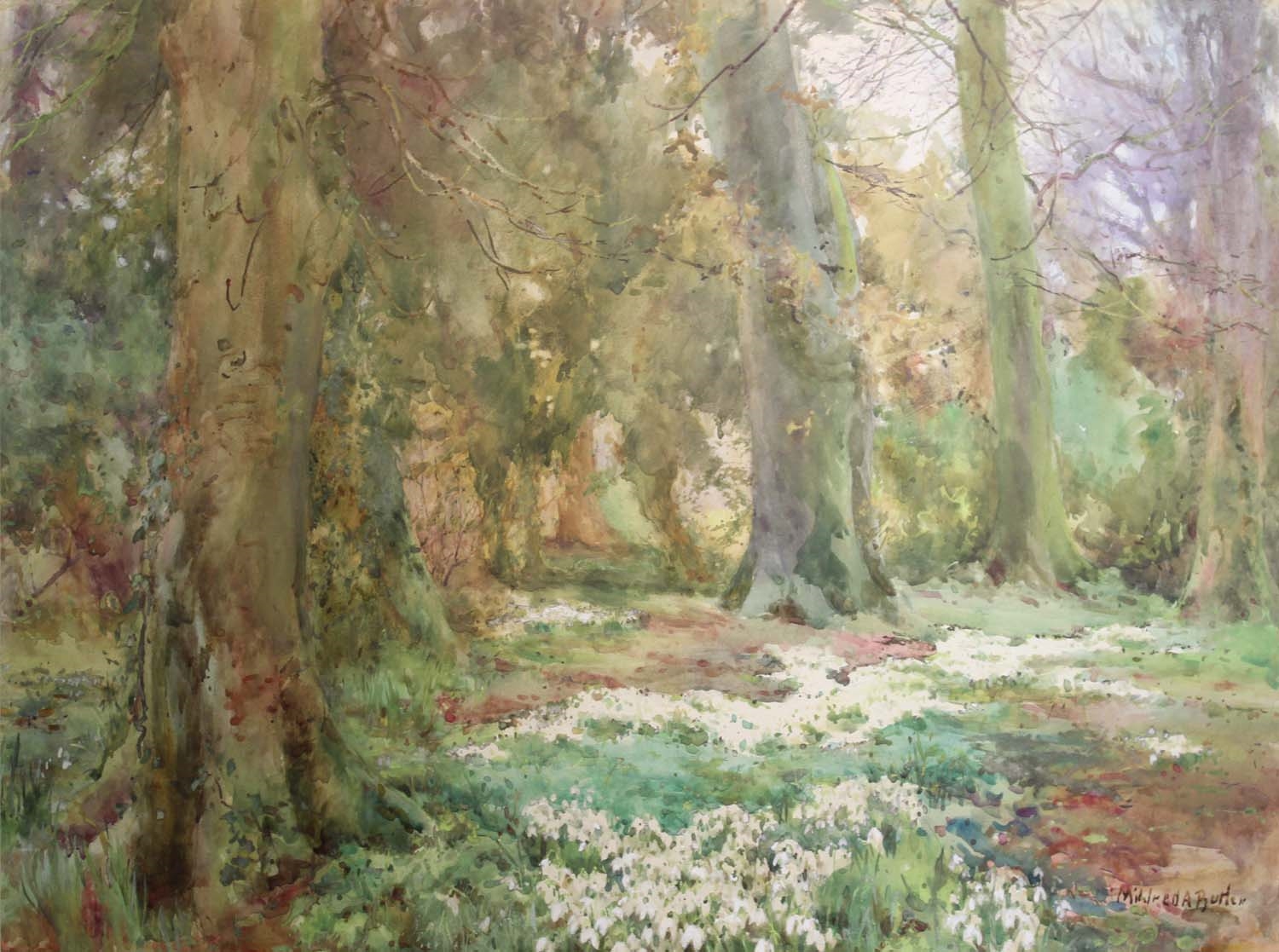 Mildred Anne Butler | THE WOODS IN SPRINGTIME (1929) | MutualArt