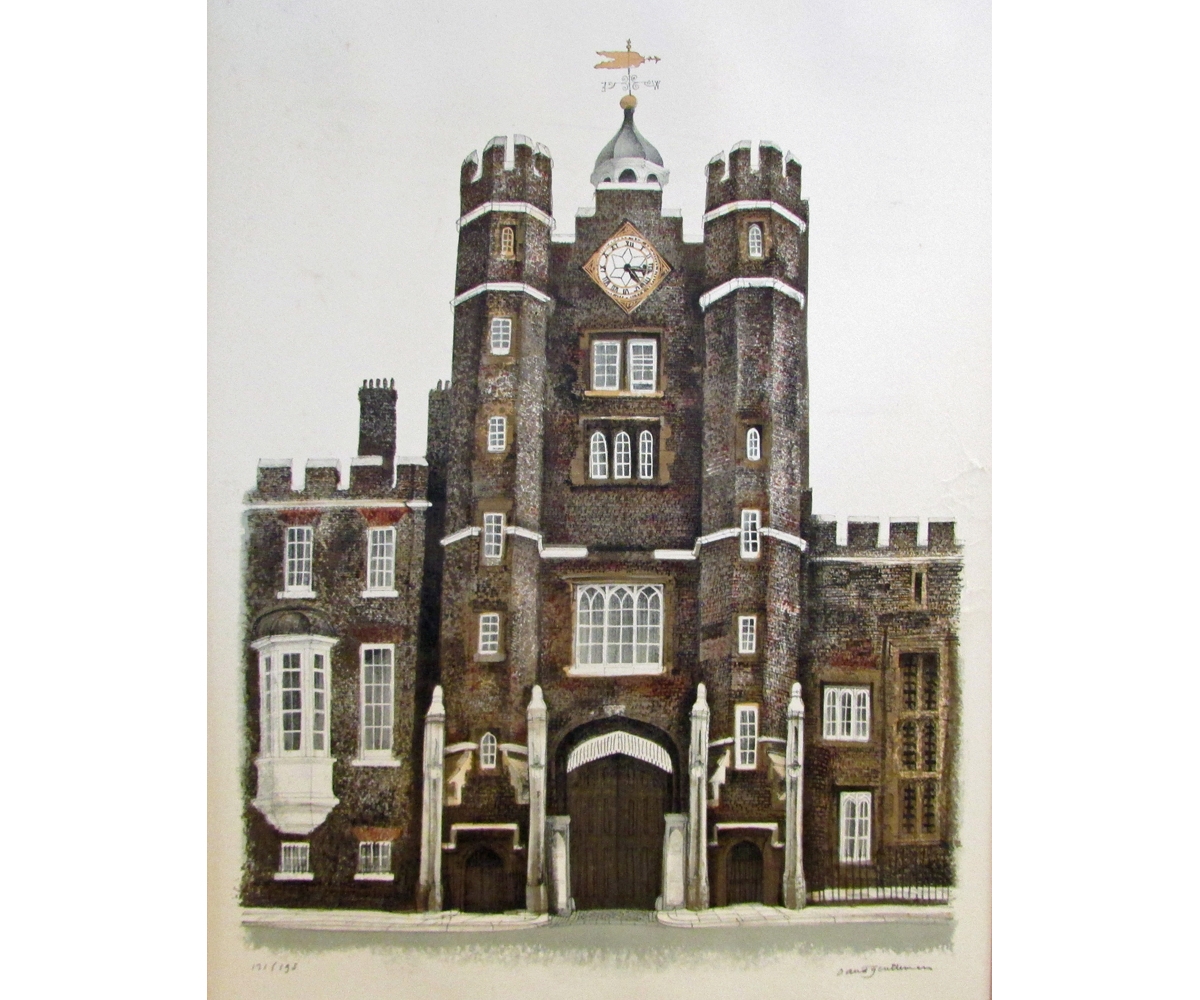David Gentleman | St James's Palace Gatehouse | MutualArt