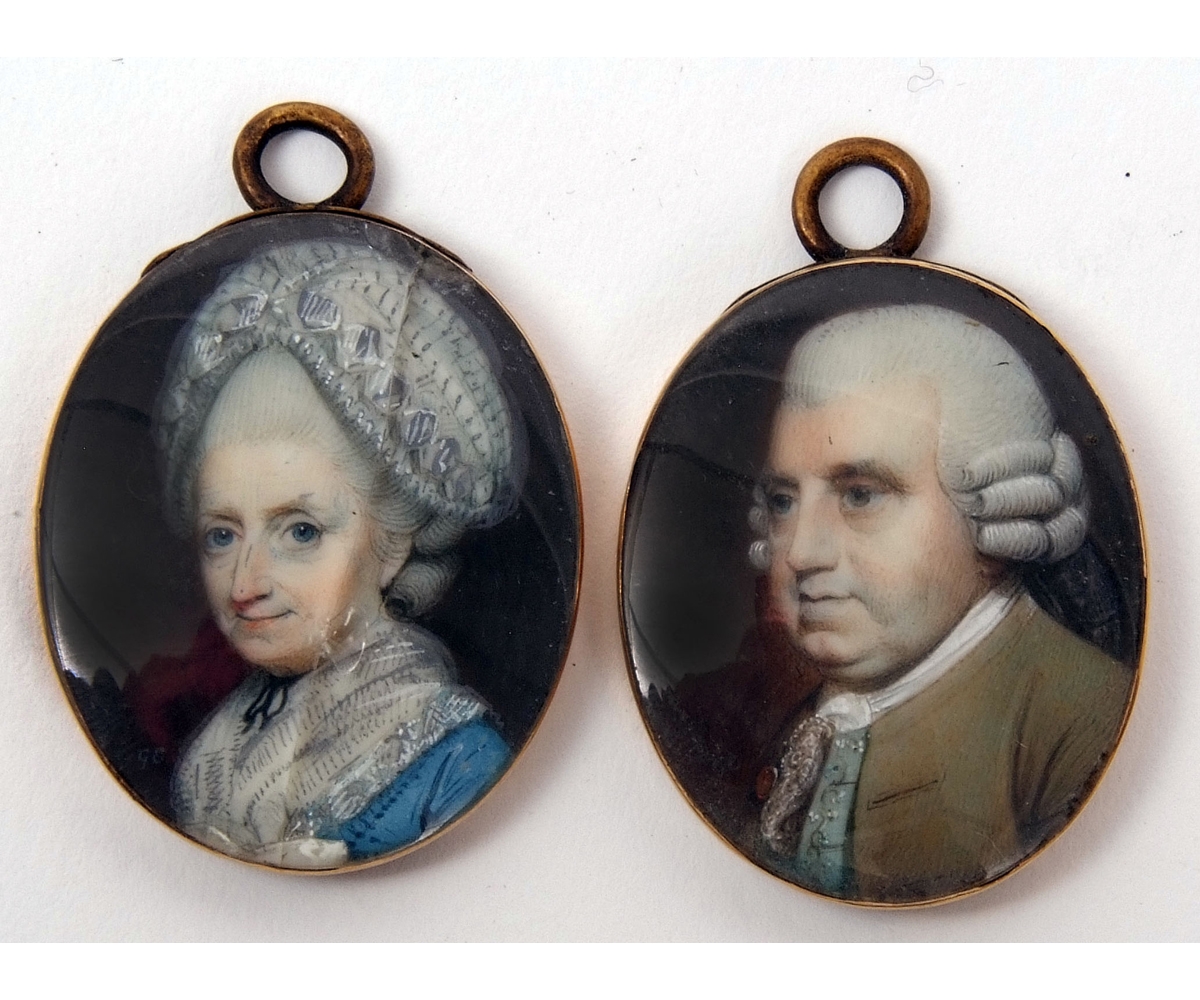 George Engleheart | 2 works, Captain John Blake Indian Navy (1713-1790 ...