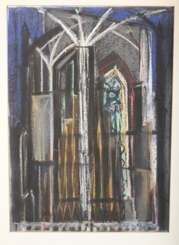Isac Friedlander | Cathedral (1956) | MutualArt