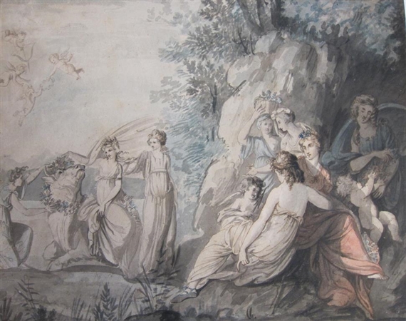 William Osborne Hamilton | The Appearance of Jupiter as a Bull to ...