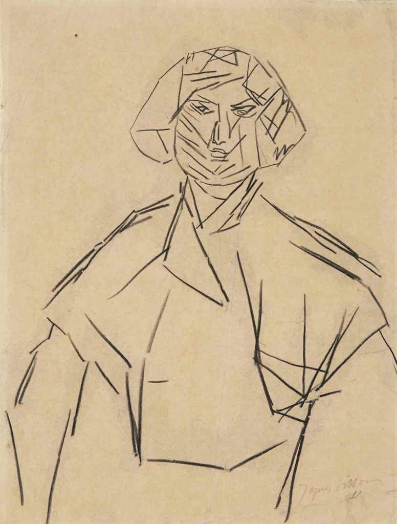 Jacques Villon | Renée de face (1911) | MutualArt