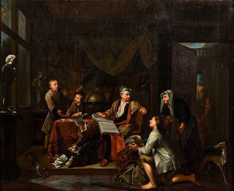 Jan Josef Horemans the Elder | Chez l'usurier | MutualArt