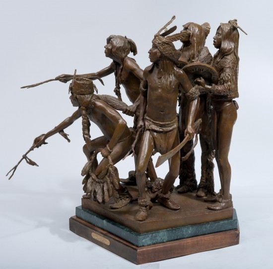 Richard Greeves | Yankton Sioux Grass Dancers (2004) | MutualArt