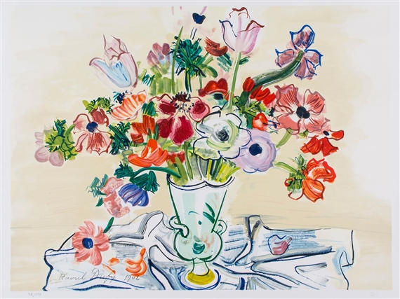 Raoul Dufy | 2 works: Baie de Sainte Adresse and Anemones | MutualArt