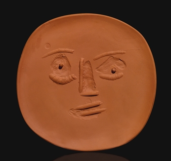 Picasso Pablo | VISAGE AUX GRANDS YEUX (A. R. 443) (1960) | MutualArt