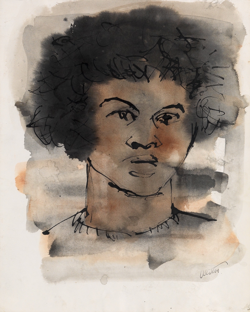 Charles Alston | Untitled (Portrait of a Young Man) (Circa 1970 ...