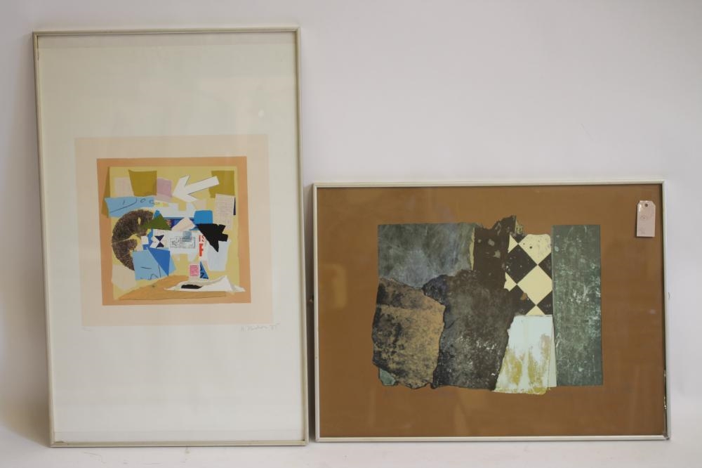 Harry Thubron | Two works: Abstract; Cartigo (1975 - 1980) | MutualArt