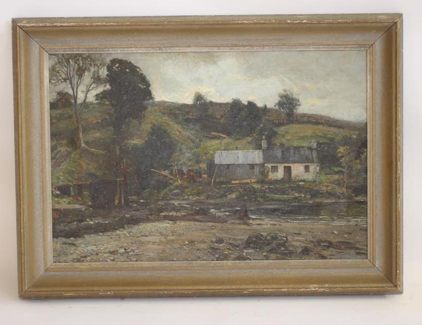 Herbert Royle | Loch Side Croft | MutualArt