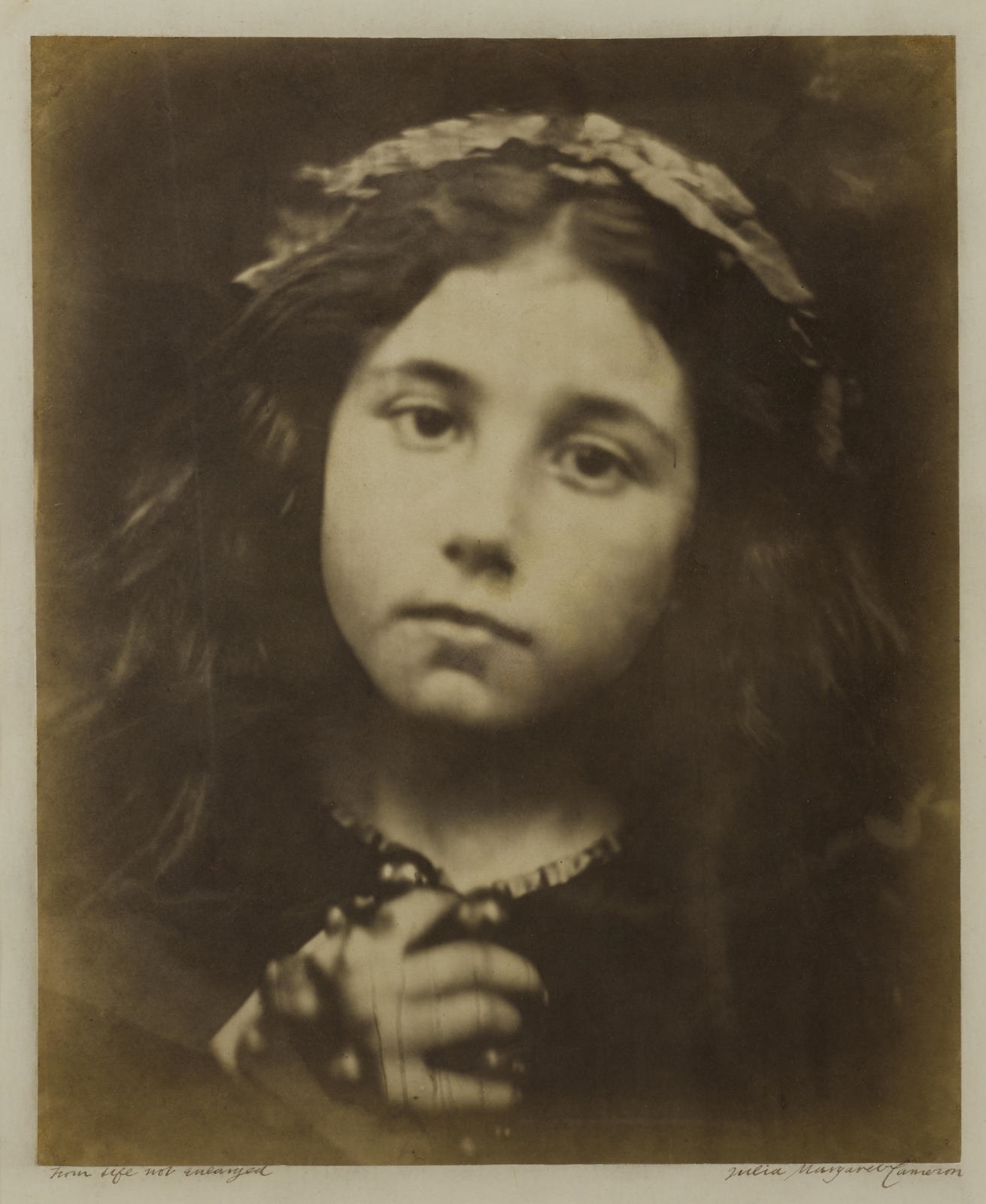 Julia Margaret Cameron | Portrait of Kate Keown (1867 - 1868) | MutualArt