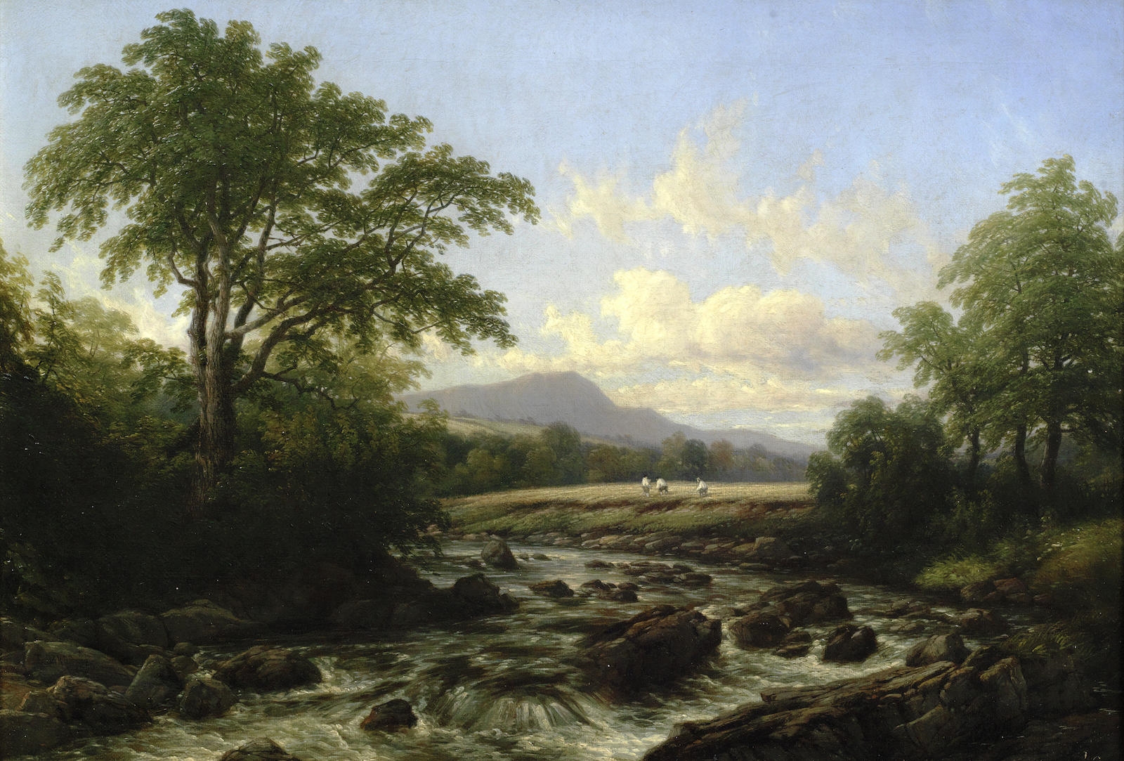 Thomas Baker | 'On the Usk near Trecastle' | MutualArt