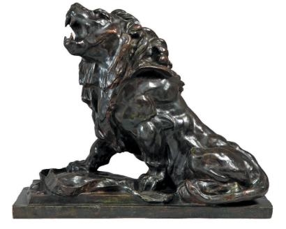 Auguste Rodin | LION QUI PLEURE (1881) | MutualArt