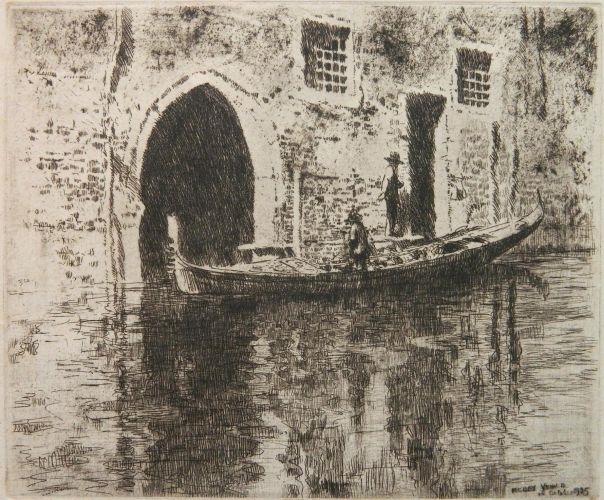 James McBey | The Deserted Palace (Hardie and Carter 236) (1928 ...