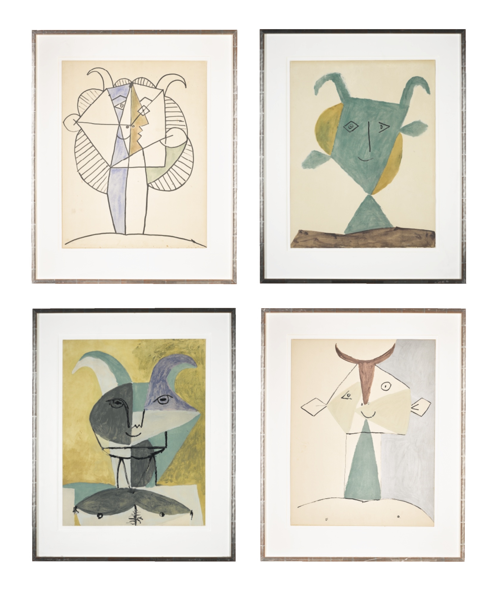 Pablo Picasso | FAUNES ET FLORES D'ANTIBES (1960) | MutualArt