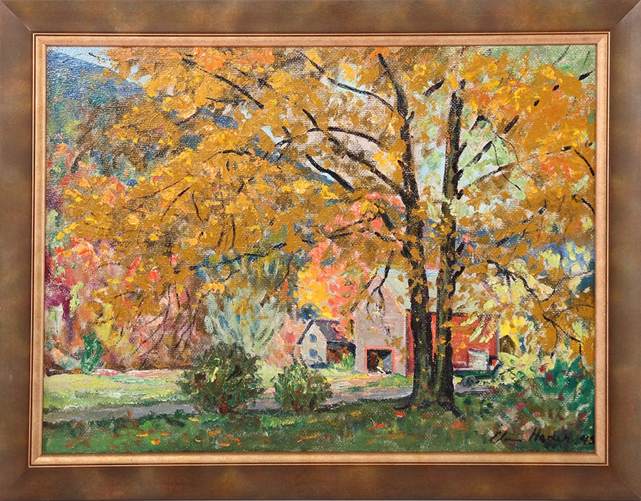 Elmer Stanley Hader | West Skoken New York (1956) | MutualArt