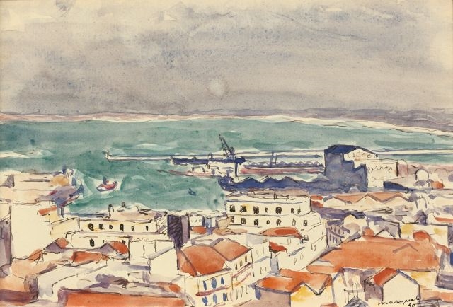 Albert Marquet | LE PORT D'ALGER (1940) | MutualArt