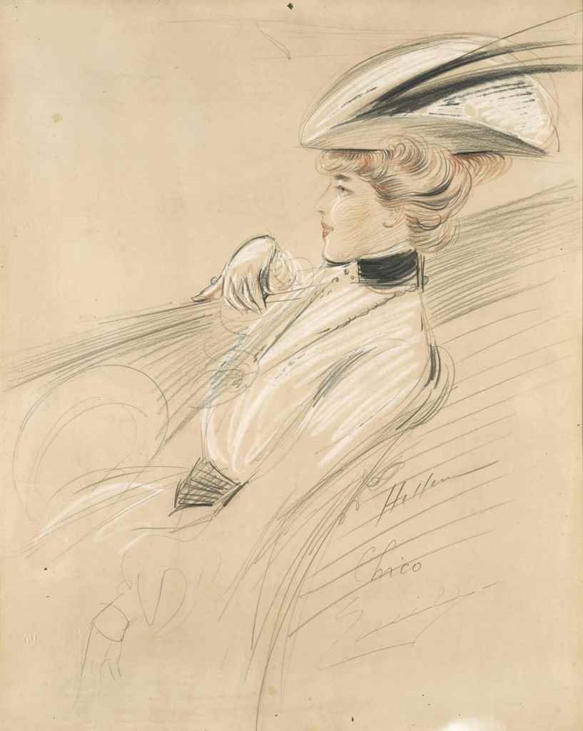 Paul César Helleu | Paulette assise et lisant | MutualArt