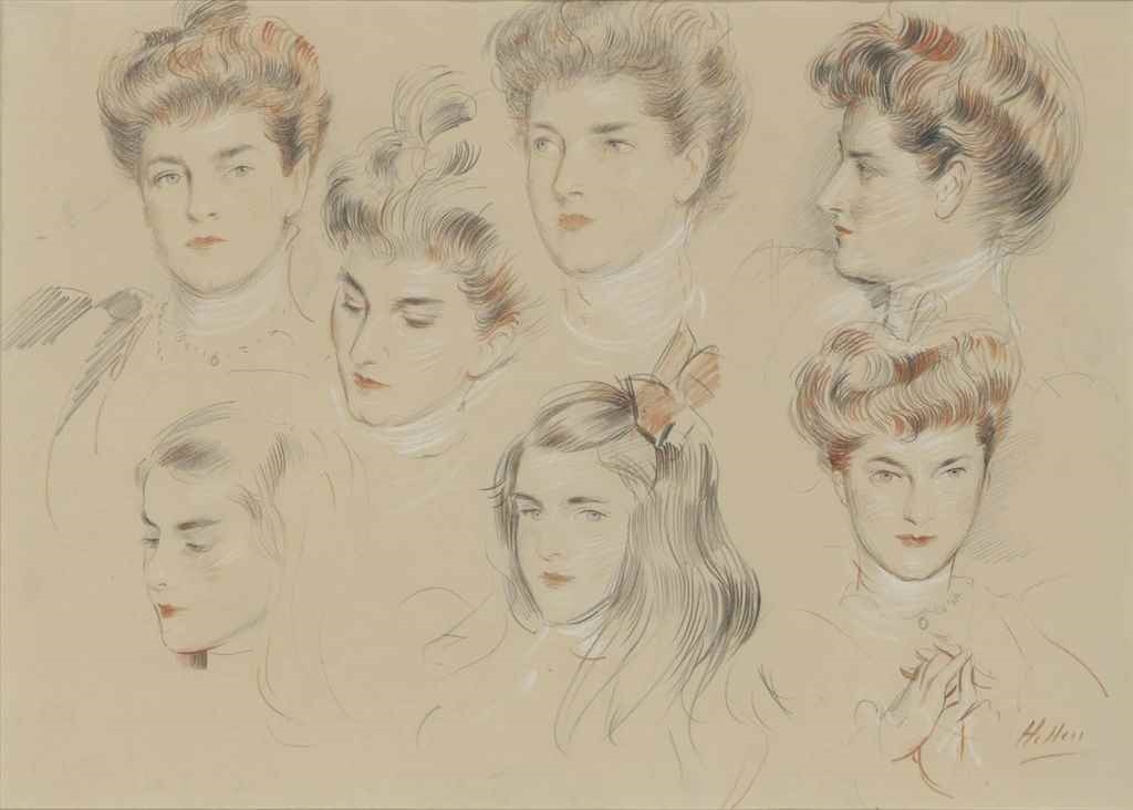 Paul César Helleu | Paulette assise et lisant | MutualArt