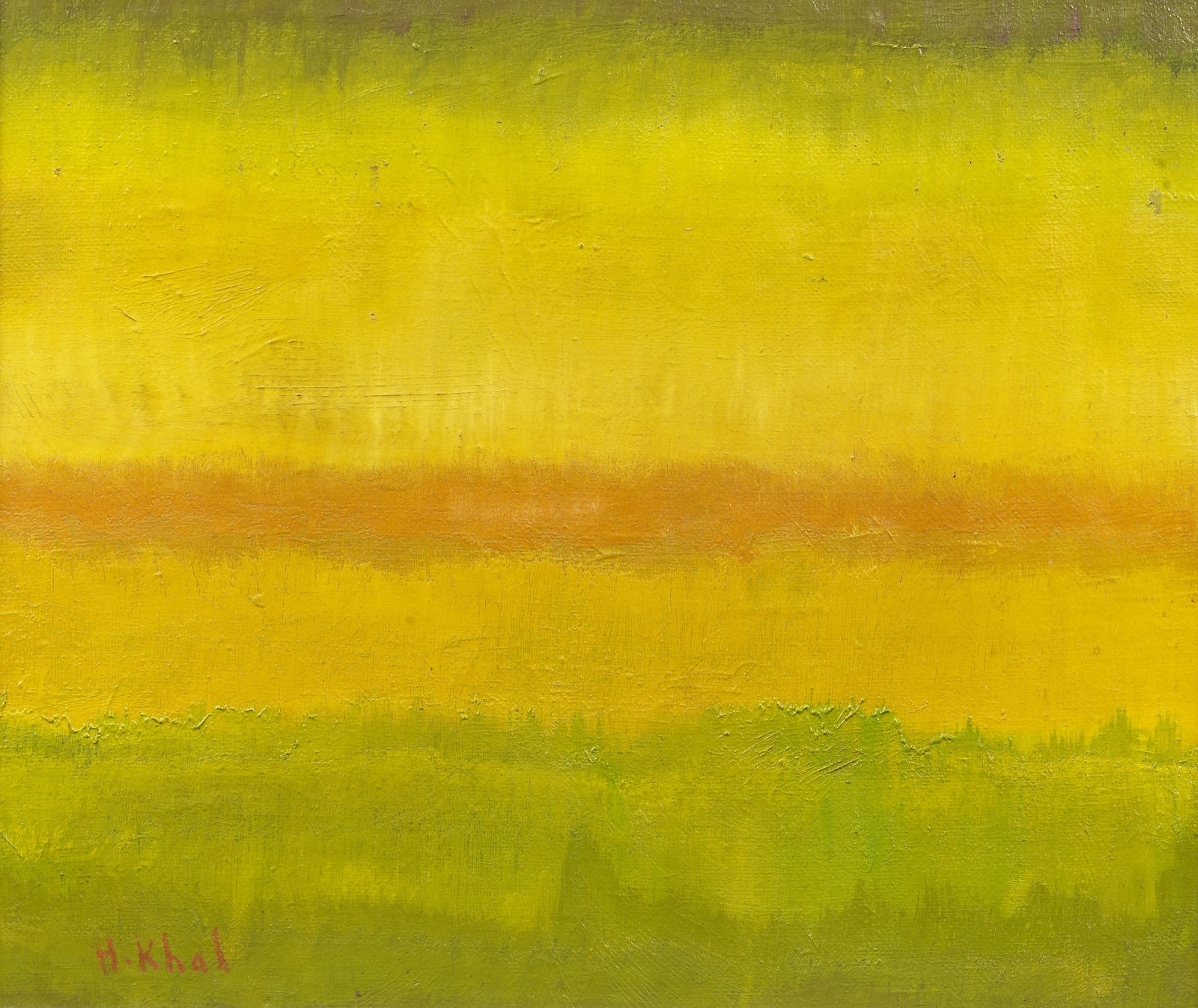 Helen Khal | Abstract Composition (1969) | MutualArt