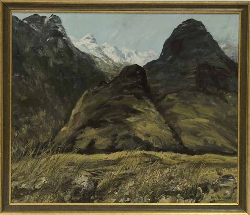 Jim Nicholson | MOUNTAIN LANDSCAPE | MutualArt