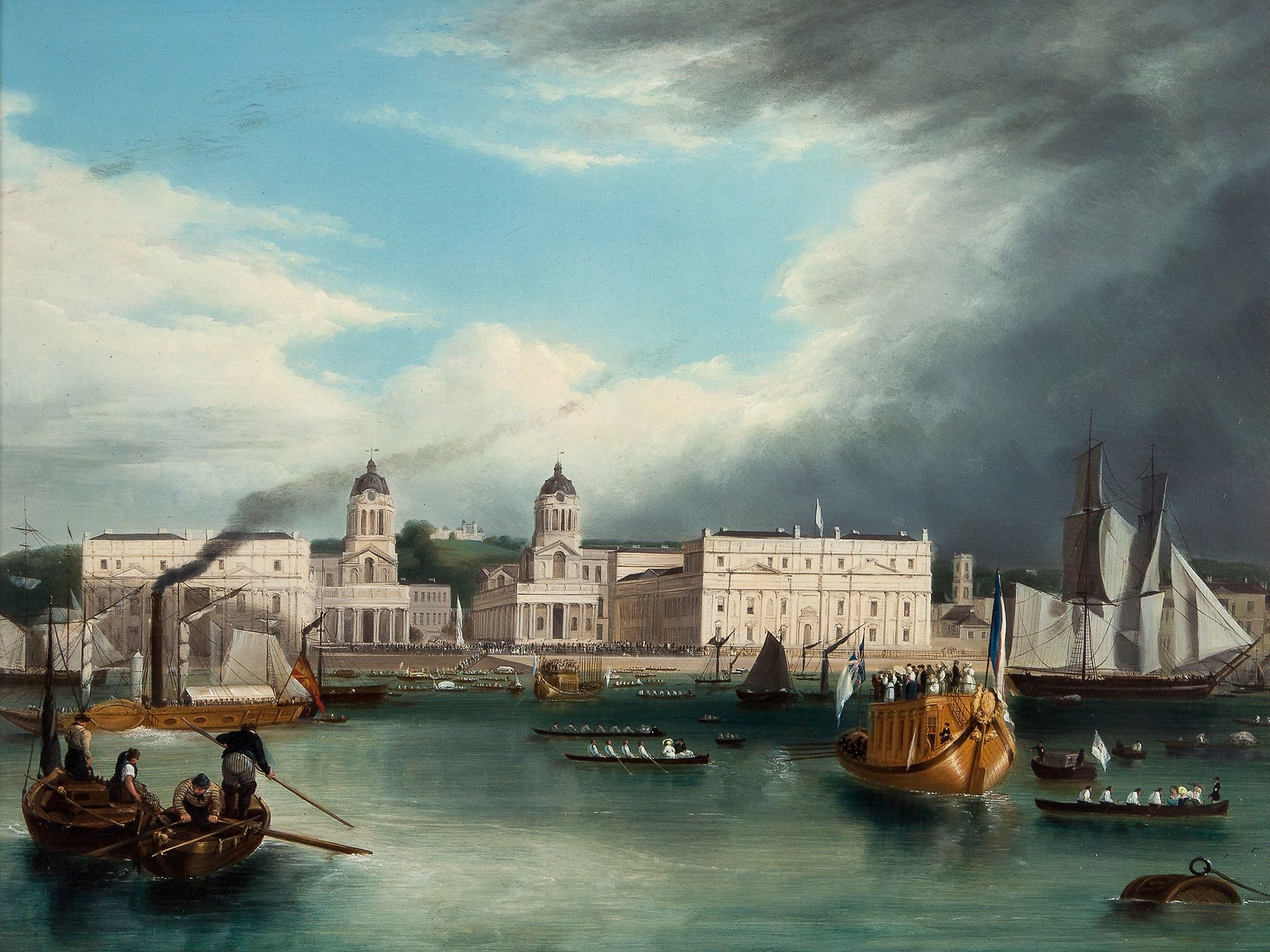 William Havell | Greenwich Hospital | MutualArt