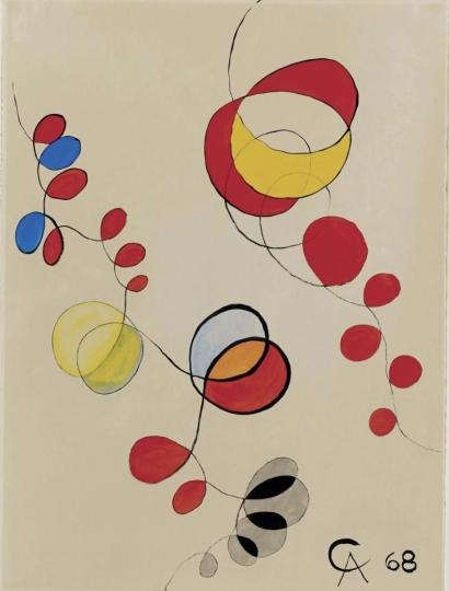 Alexander Calder | VARIEGATED LOOPS | MutualArt