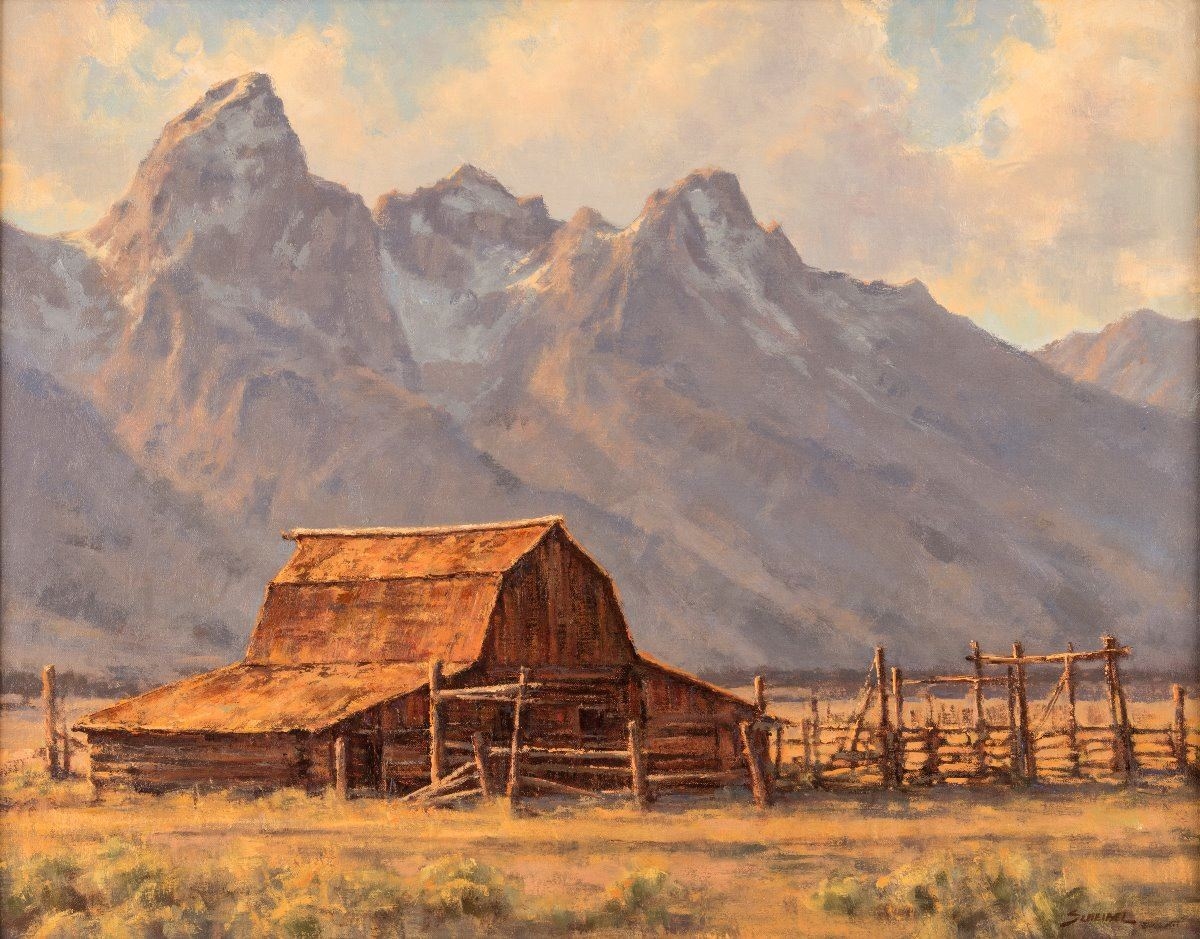 Greg Scheibel | The Moulton Barn | MutualArt