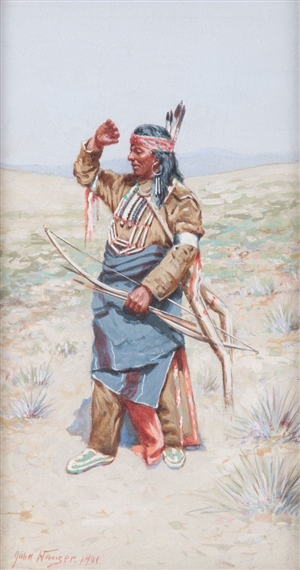 John Hauser | The Scout (1901) | MutualArt