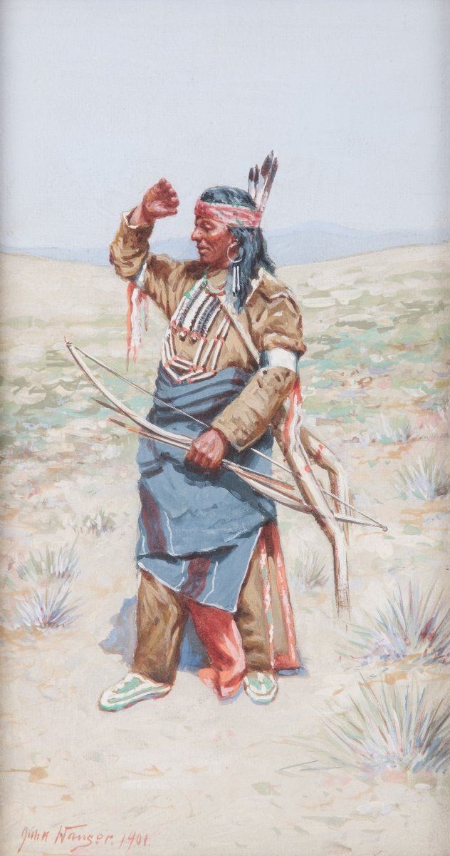 John Hauser | The Scout (1901) | MutualArt