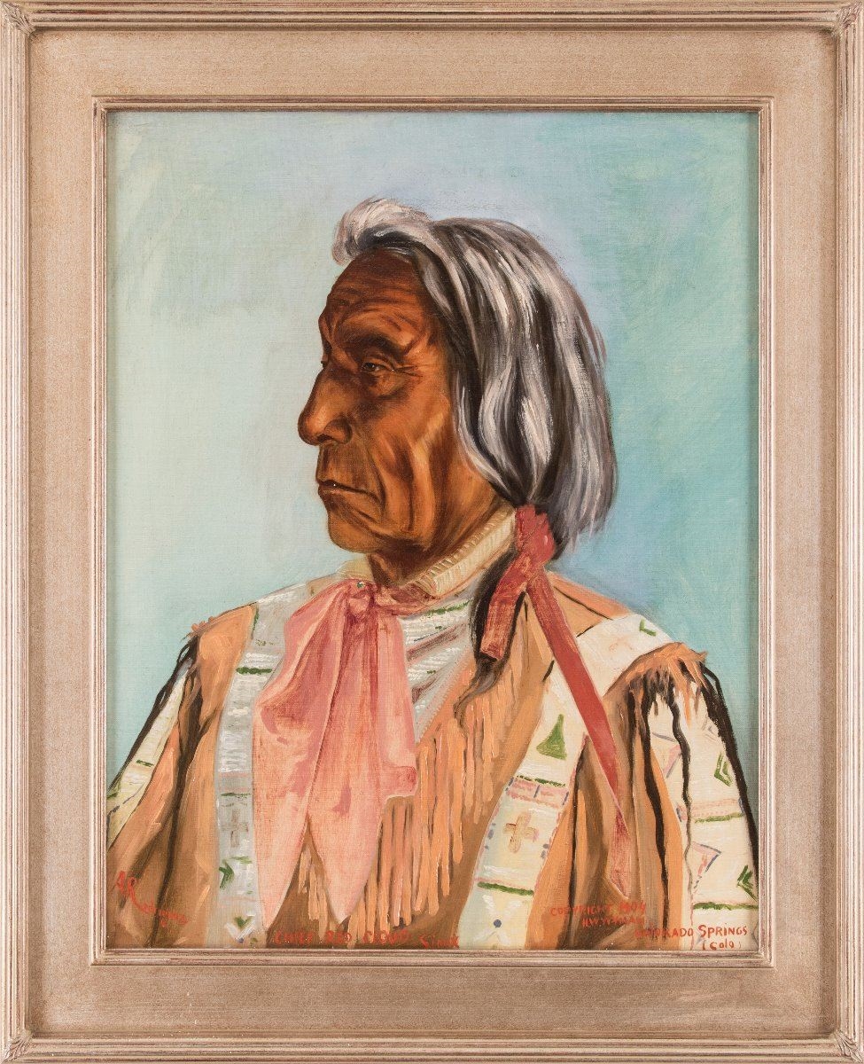 Alfredo Rodriguez | Chief Red Cloud Sioux | MutualArt