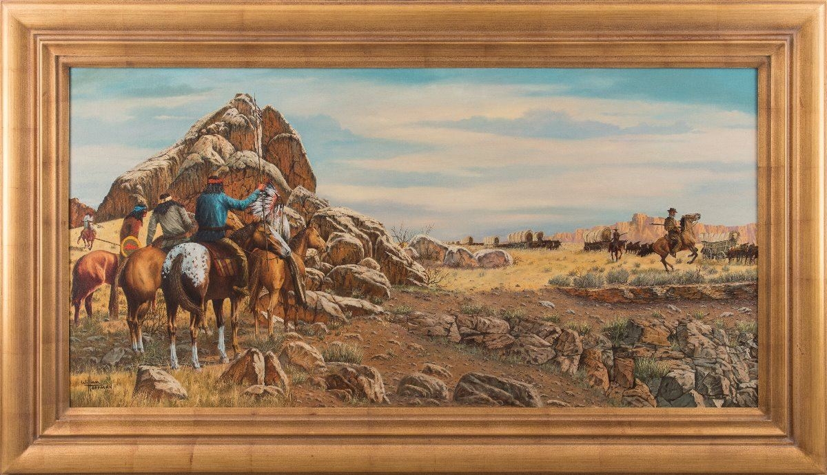 William Hoffman | They Conquered A Continent (1776 - 1976) | MutualArt