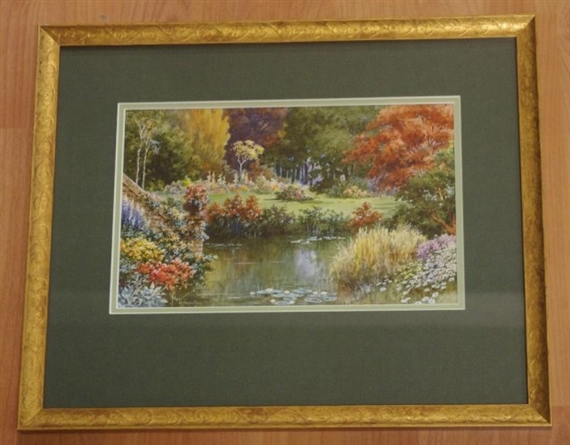 Edgar A. Holloway - Self-portrait No.10, etching