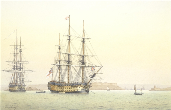 Derek Gardner | The Battle of Camperdown | MutualArt