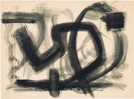 Fritz Winter | Abstrakte Komposition (1963) | MutualArt