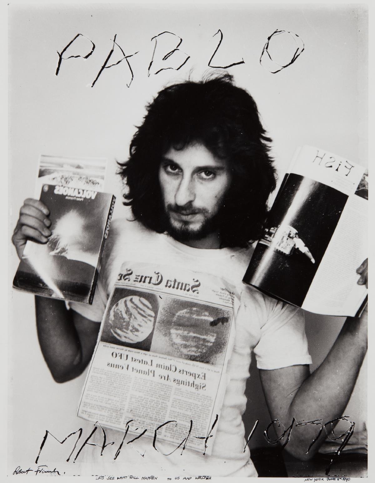 Robert Frank | Sick of Goodby's, Mabou (1978) | MutualArt