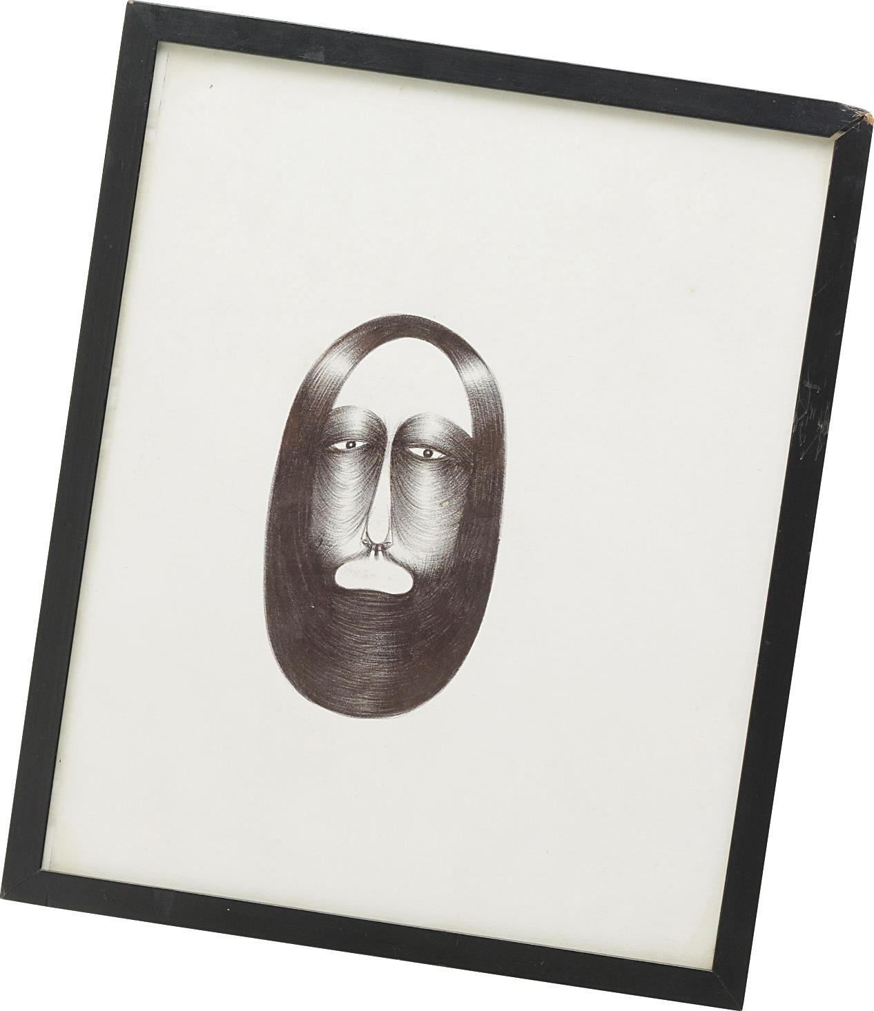 Barry McGee | Untitled (seven men) (2003) | MutualArt