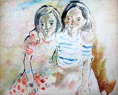 Momon | 2 works, Girls (1992) | MutualArt