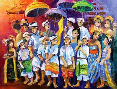 Gunawan Bagea | Ceremony In Bali (2015) | MutualArt