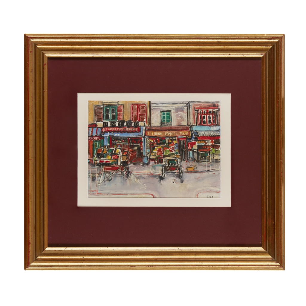 David Toner | FRENCH STREET SCENE | MutualArt