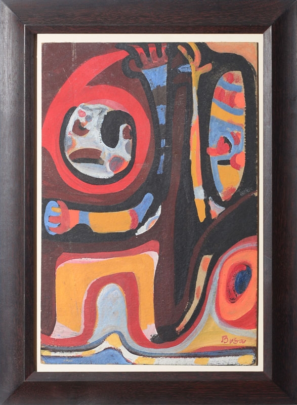 Peter Busa | Reach for the Sky (Circa 1950) | MutualArt